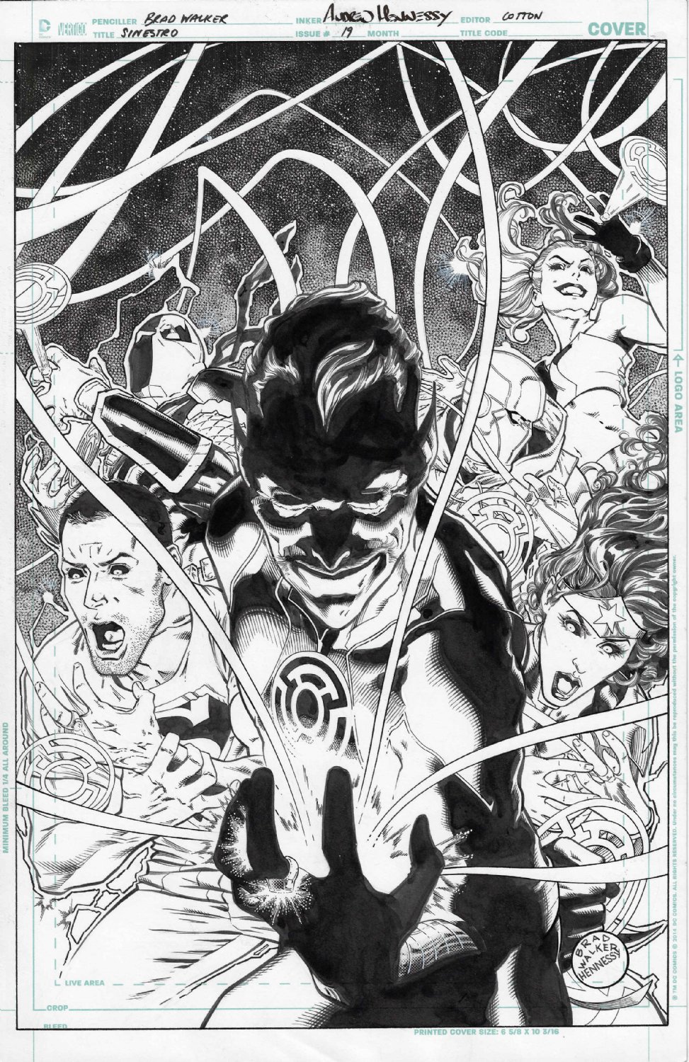 Splash Page Comic Art