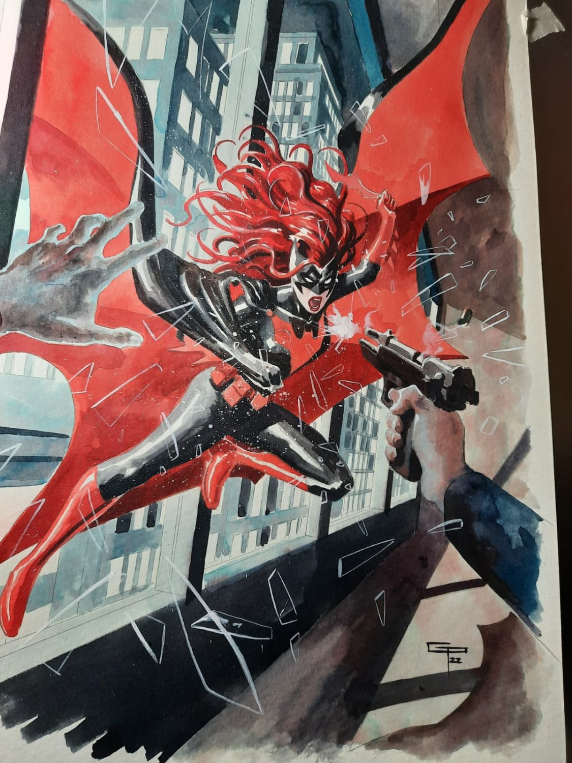 Splash Page Comic Art